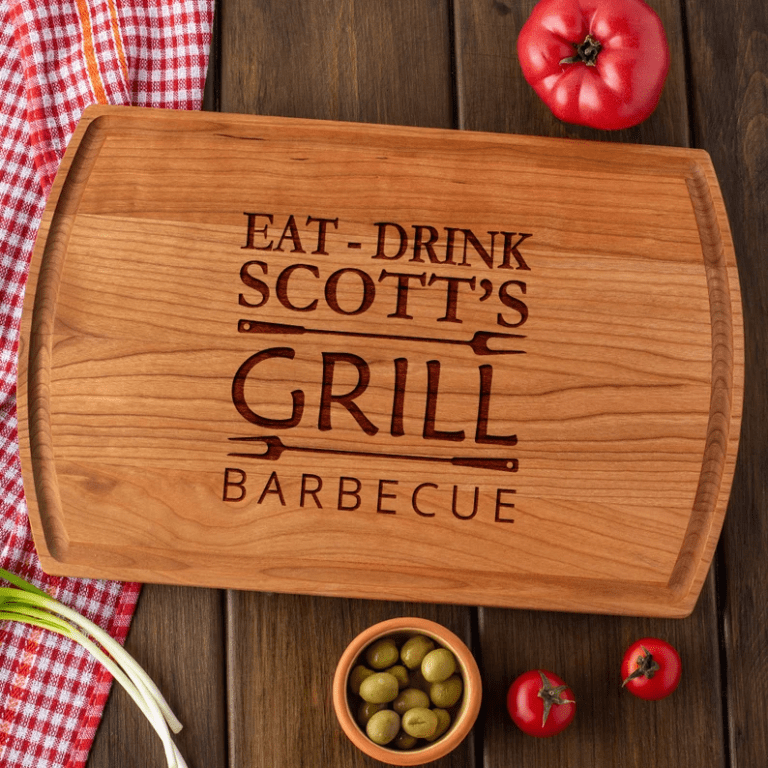 BBQ Charcuterie Board - Customize Your Grill Cutting Board
