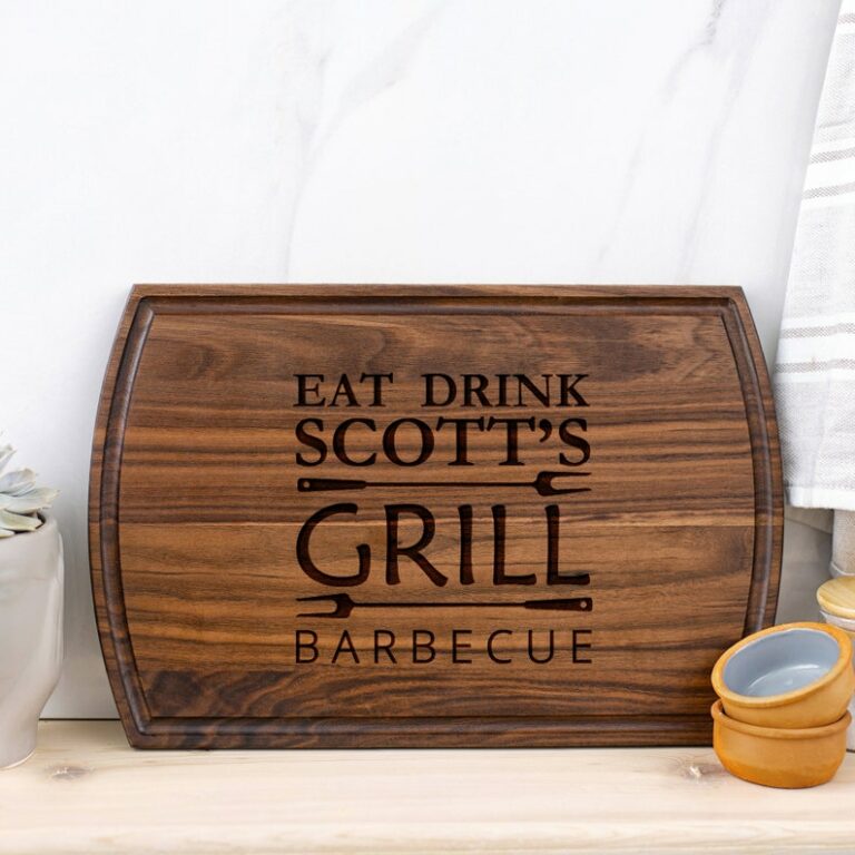 BBQ Charcuterie Board - Customize Your Grill Cutting Board