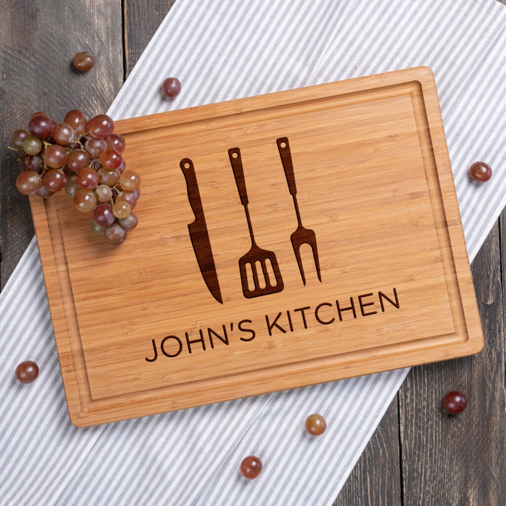 Personalized Grill Master Cutting Board | Engraved BBQ Gift for Men ...