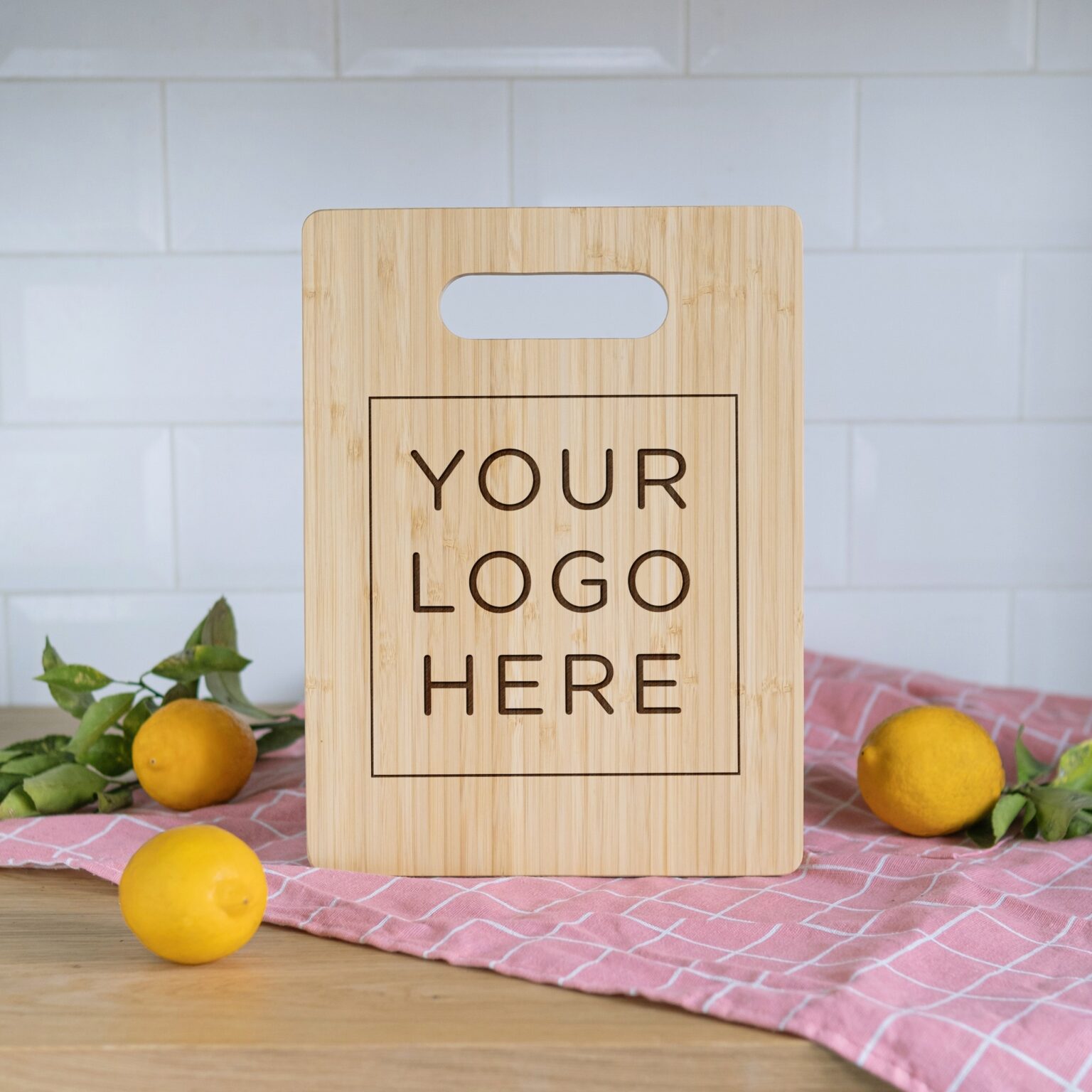 Custom Engraved Bamboo Boards with Logo | Promotional Cutting Boards