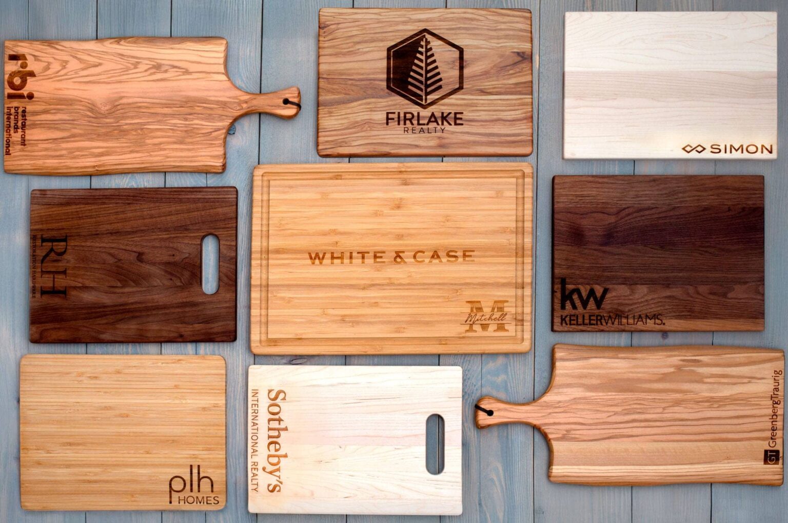 Custom Logo Cutting Boards | Corporate Gifts with Company Logo